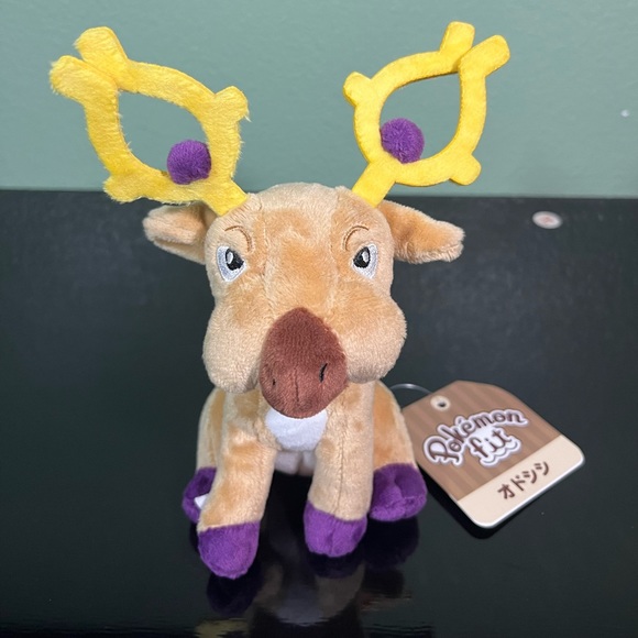 Pokemon | Toys | Stantler Sitting Cuties Plush 7 In Nwt Rare | Poshmark